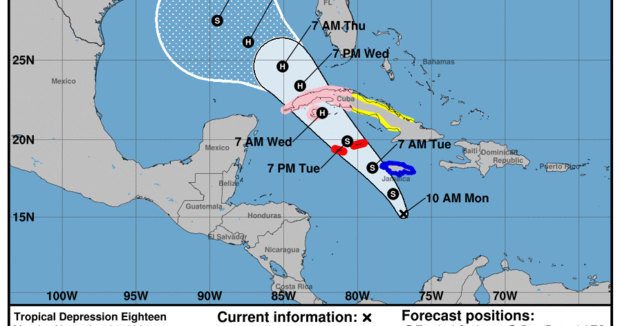 HURRICANE UPDATE: That Thing Out There is Tropical Cyclone 18 and it's ...