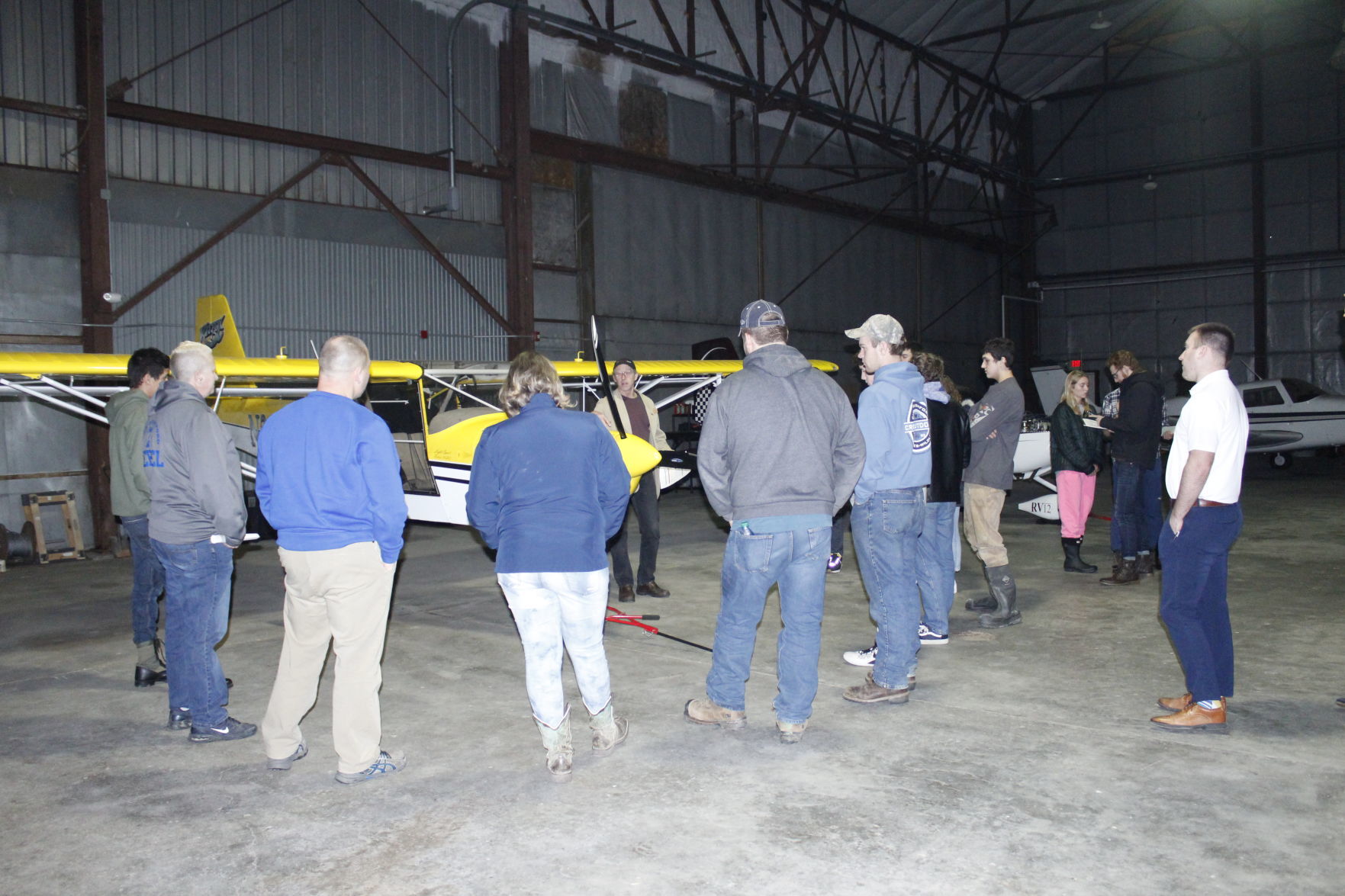Catt County Olean Airport a classroom for Cuba Rushford students News oleantimesherald