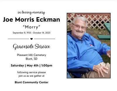 Joe Morris “Morry” Eckman | Obituaries | onidawatchman.com