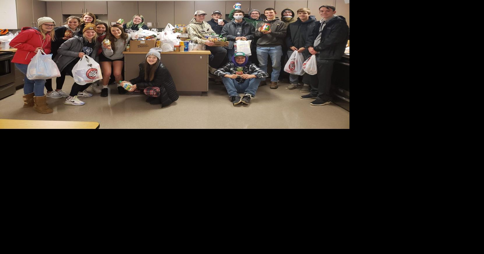 FCCLA students refill the community food bank | Community ...