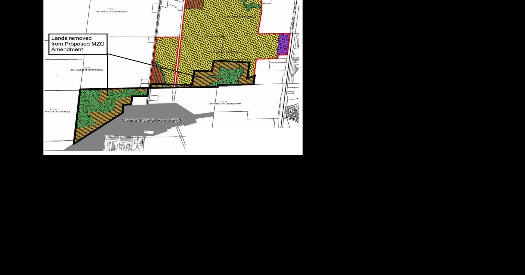 Greenbelt lands removed from proposed expansion of MZO