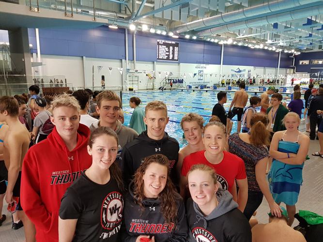 Westside women’s relay team swims to OFSAA silver medal
