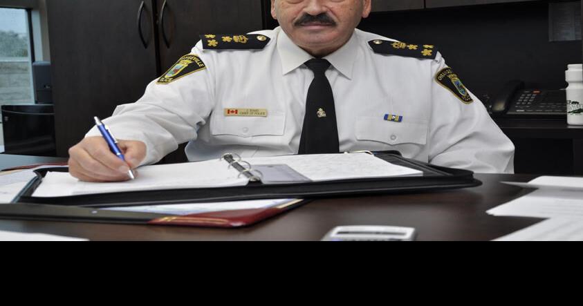 Orangeville Police Chief Joe Tomei announces retirement