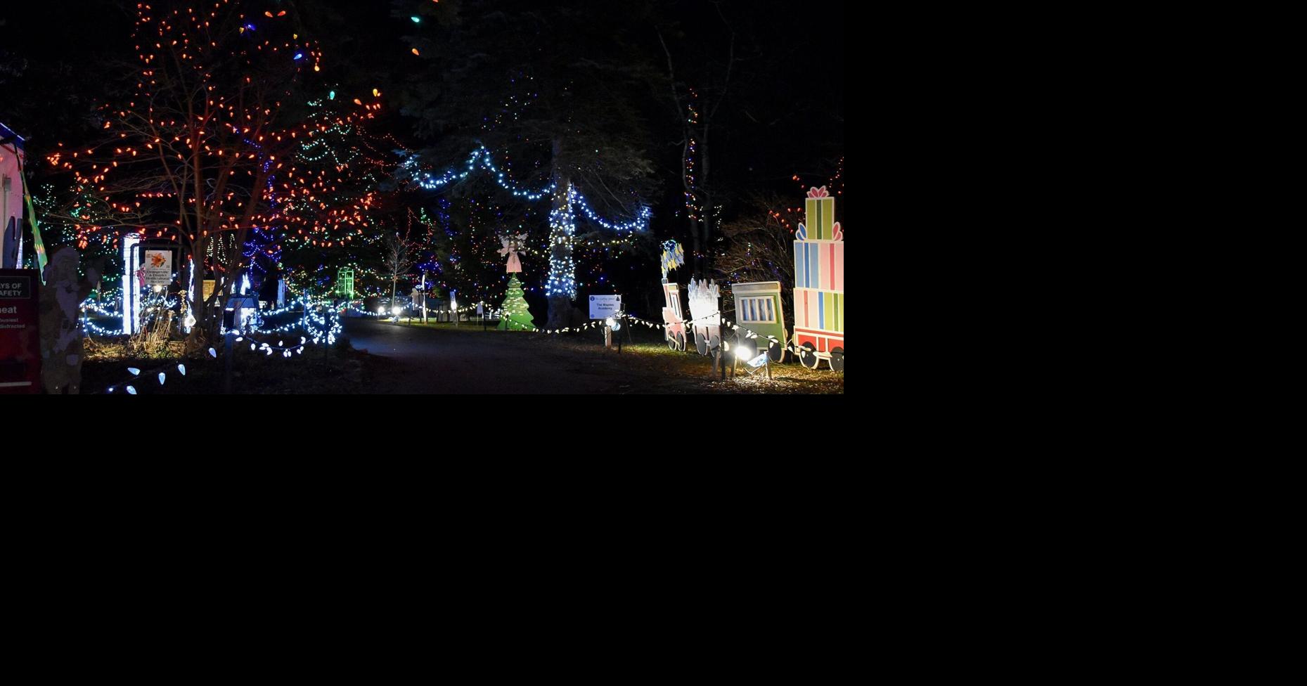Christmas in the Park is magical as ever as it reopens to the public ...