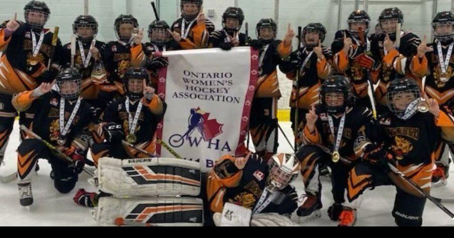 Orangeville U11 BB Tigers win OWHA provincial championship