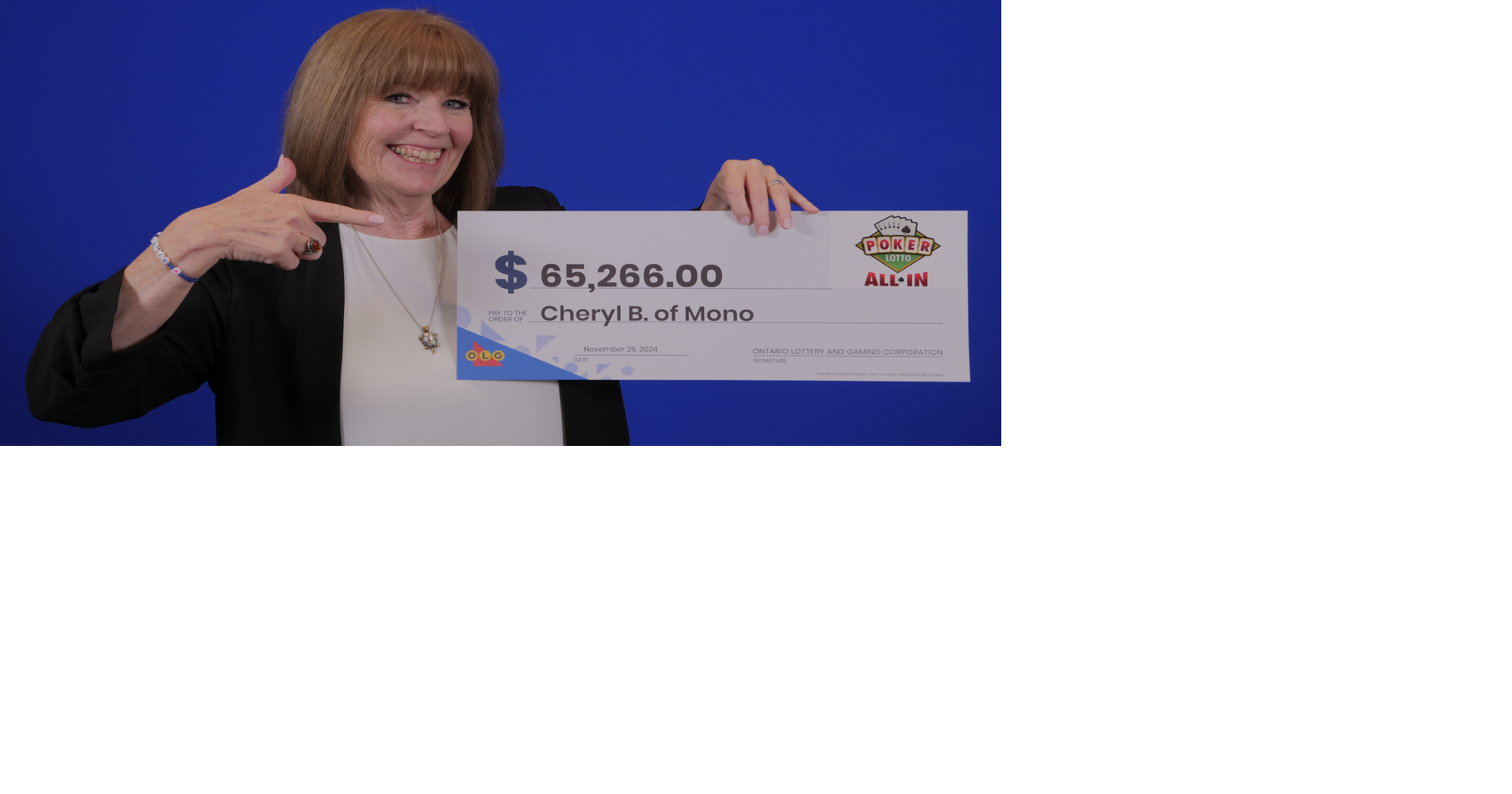 Mono grandma ‘speechless’ after first big lotto win