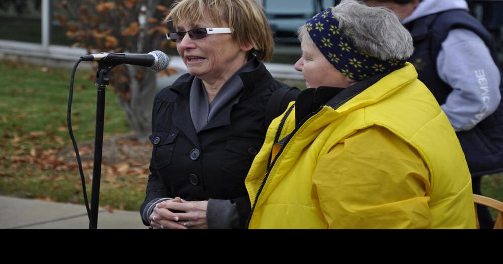 Family, friends gather at Adam Sprague's memorial