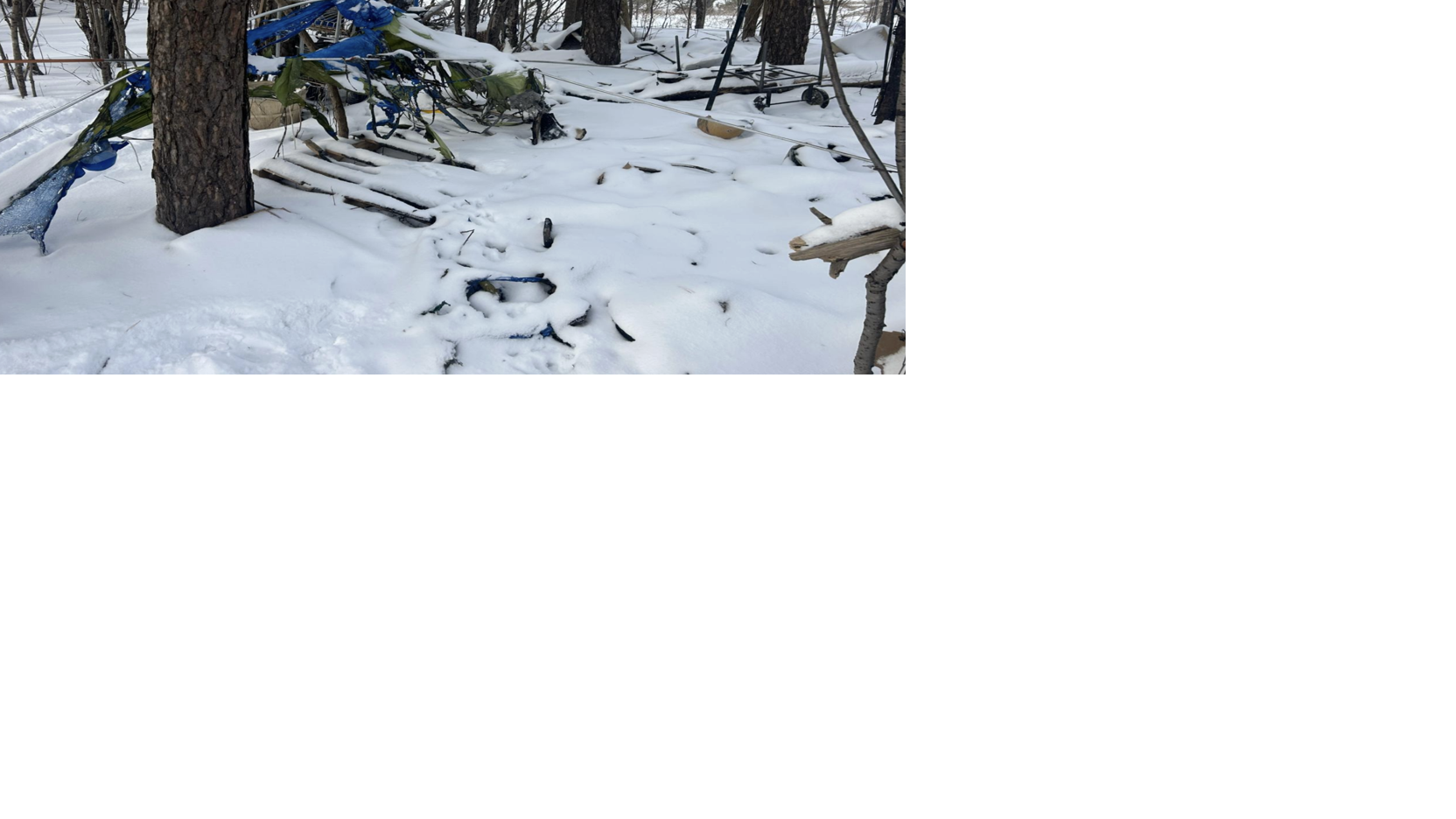 Firefighters douse blaze at Orangeville homeless camp