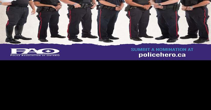 Nominations for Ontario Police Services Hero of the Year sought