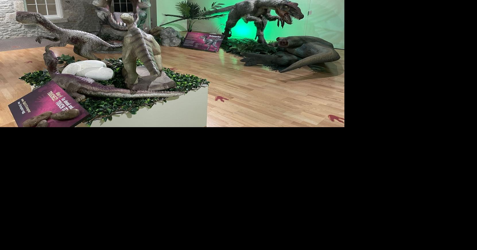 See dinosaurs at Wellington County Museum and Archives