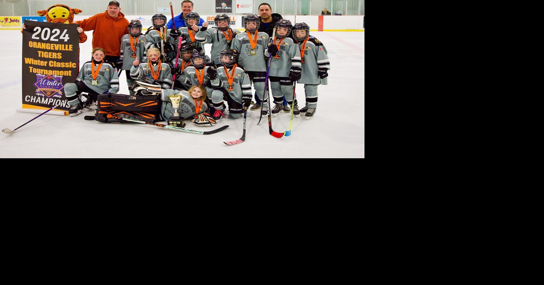U11 Orangeville Tigers win Winter Classic Tournament