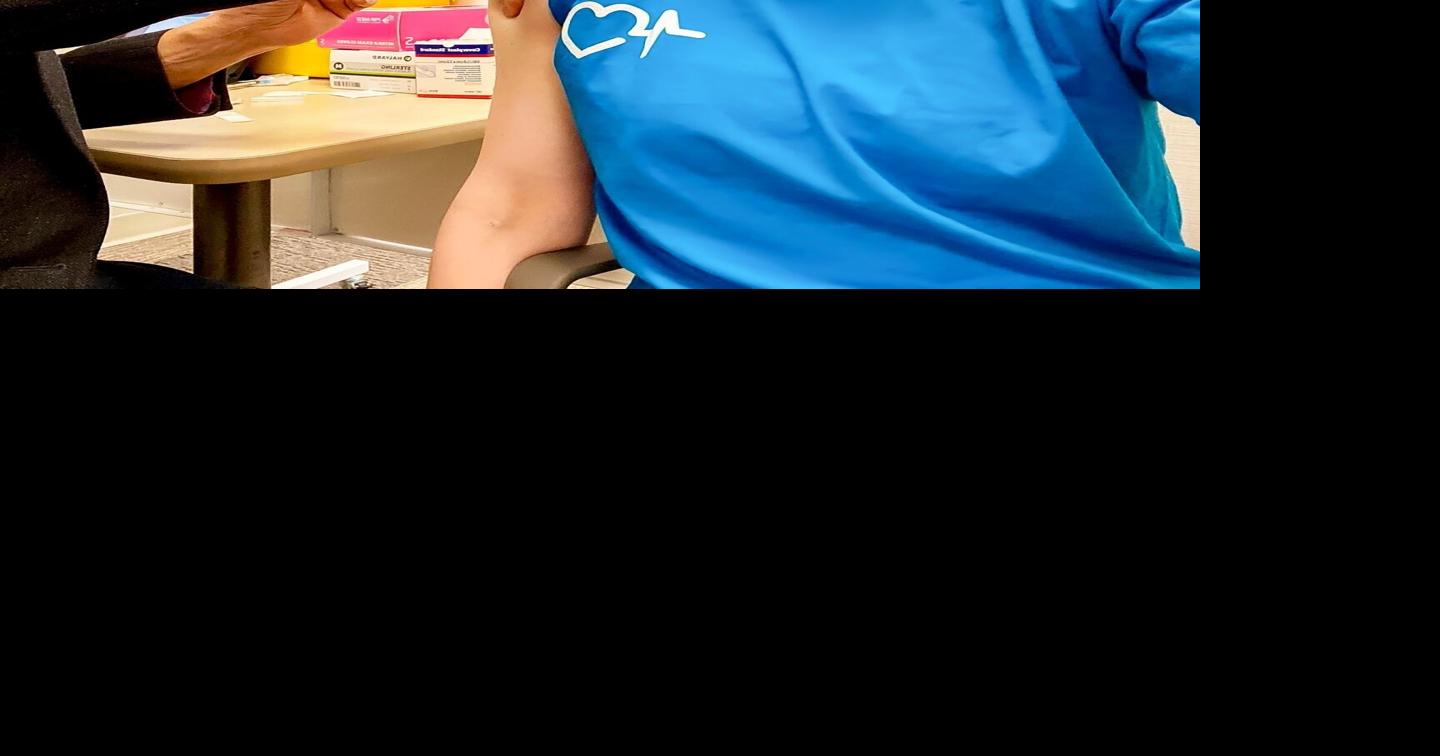 ‘A symbol of hope’: First of Headwaters staff receive COVID-19 vaccine