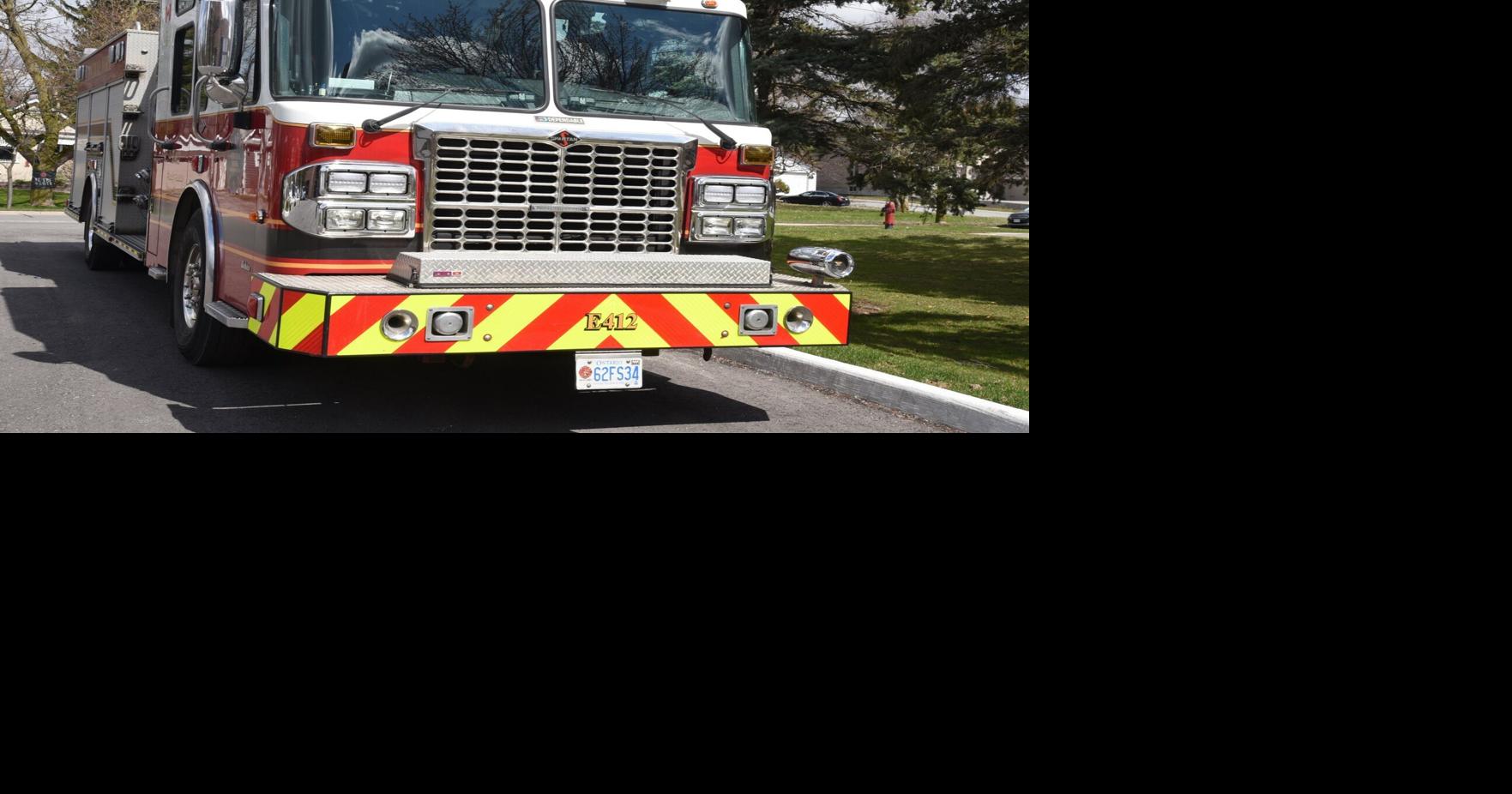 Firefighters tackle Amaranth barn blaze