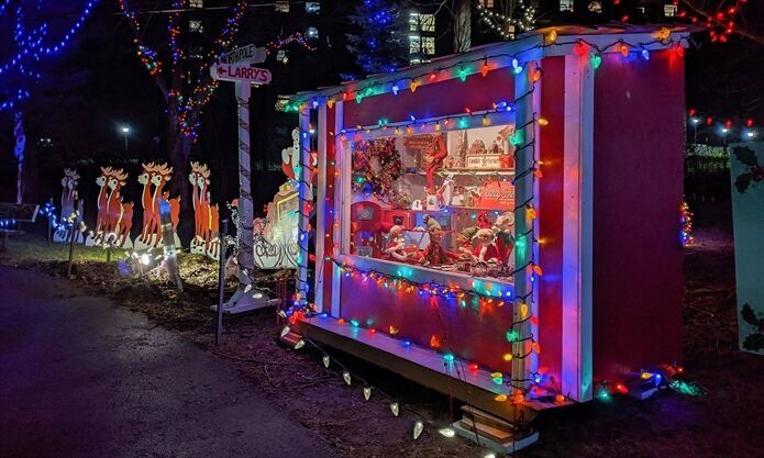 Christmas in the Park is magical as ever as it reopens to the public ...