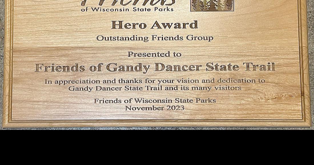 Friends of Gandy Dancer Trail receive Hero Award | News | osceolasun.com