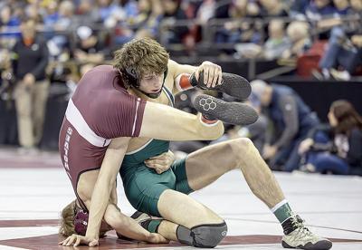 Berg finishes fifth at 126 pounds at state | Sports | osceolasun.com