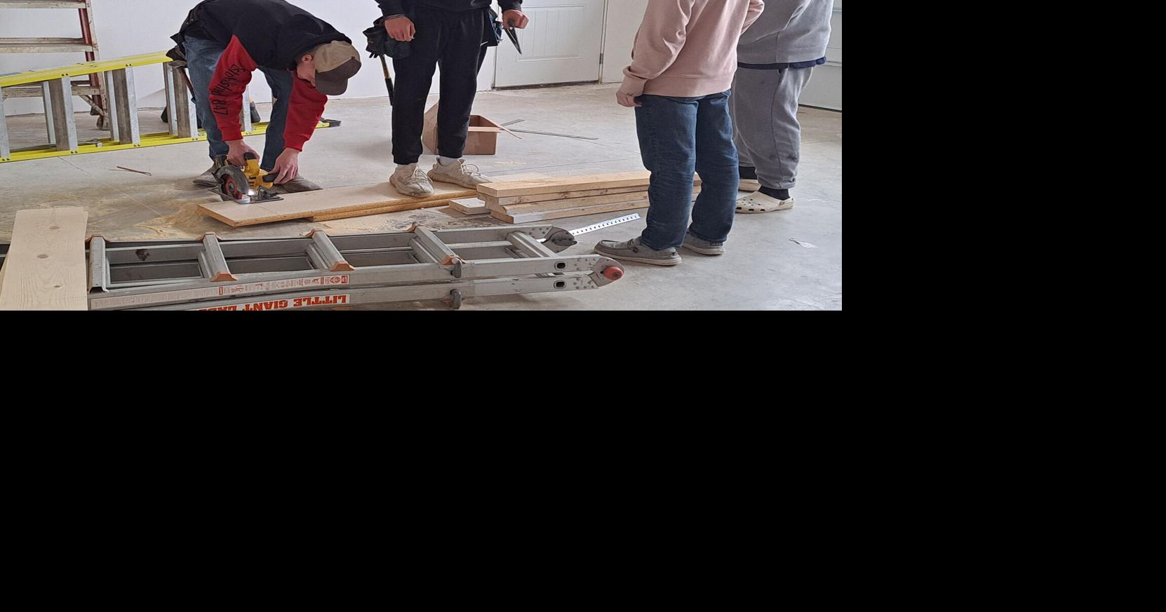 OHS students collaborate on the 2023-24 building trades house | Local ...