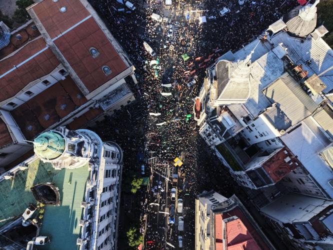 Mass protests in Argentina decry Milei's funding cuts to prized public ...