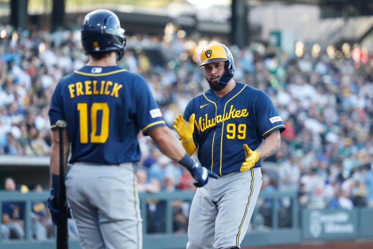 Cortes and Butler homer to rally A's to 4-3 win over the Brewers ...