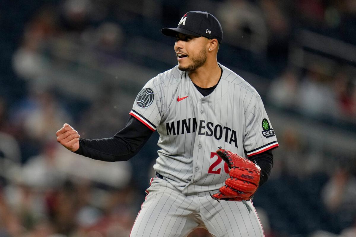 Twins right-hander Taj Bradley placed on IL with right pectoral ...