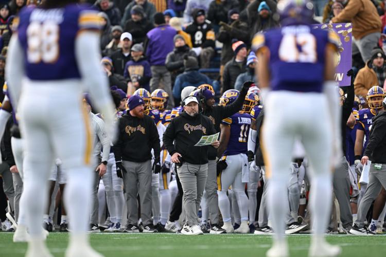 Long ECU touchdown negated by inadvertent whistle, but the Pirates win ...