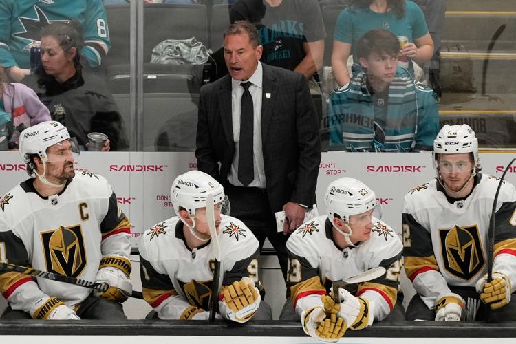 Golden Knights coach Bruce Cassidy tries rare tactic to break losing ...