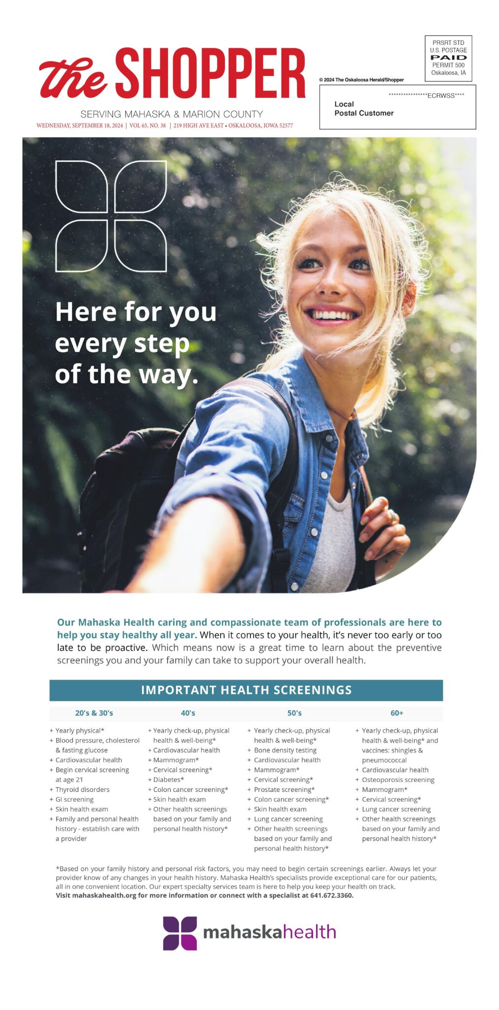 The Shopper 9-18 | Shopper | oskaloosa.com