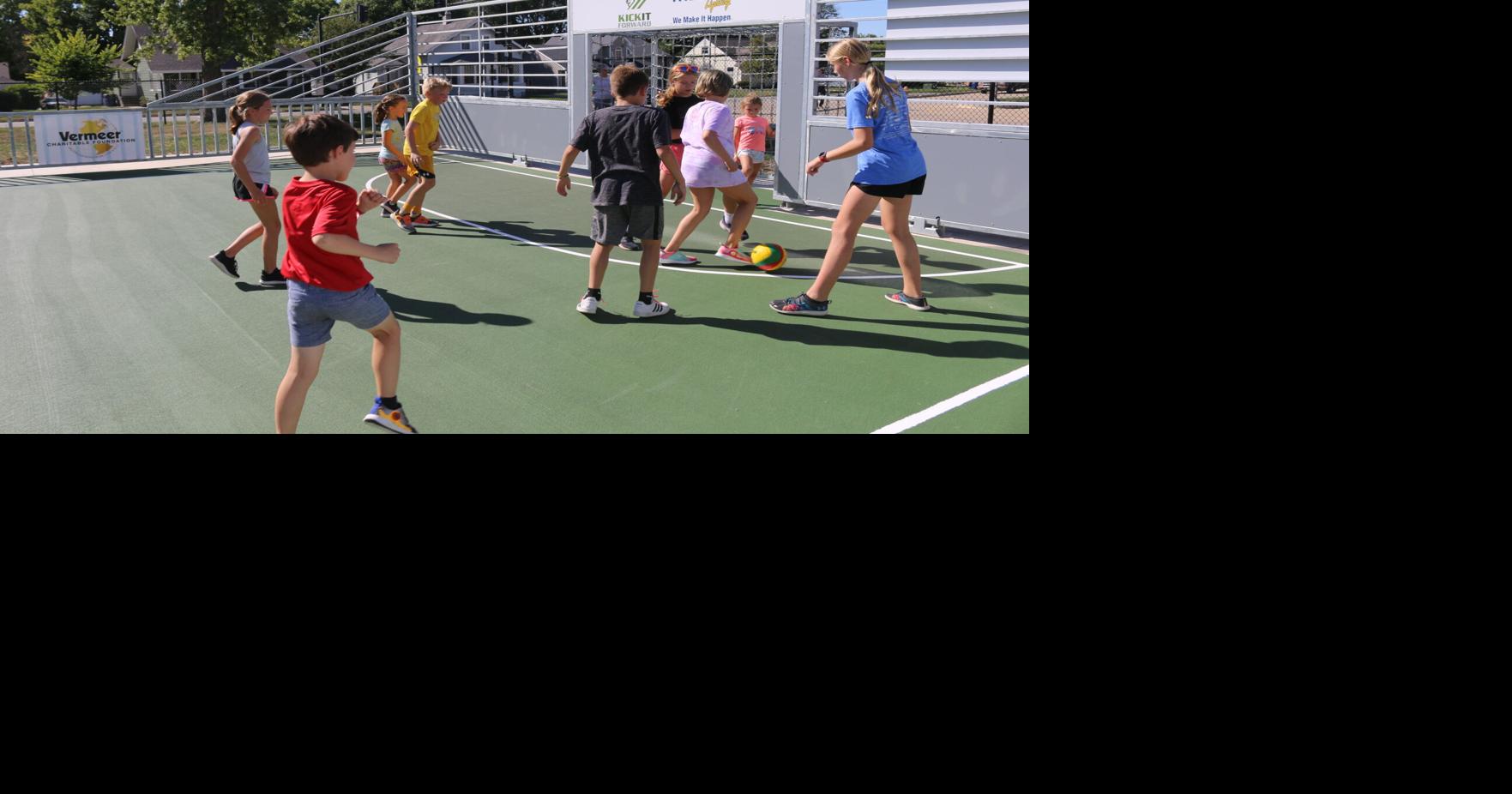 New Mini-Pitch System unveiled at Lincoln Elementary | Local News ...