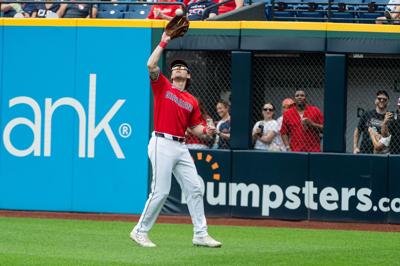 Guardians place Chase DeLauter on injured list and recall Kahlil Watson ...
