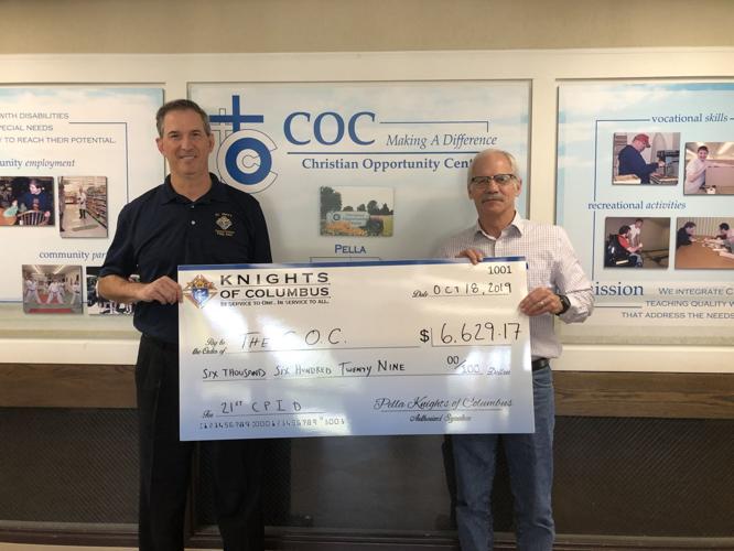 Pella Knights of Columbus raise over $27,000 for CPID campaign | Pella ...