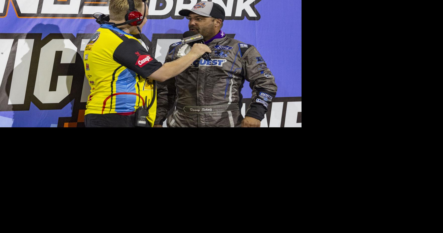 Auto racing: Defending champ Schatz wins first prelim night at ...