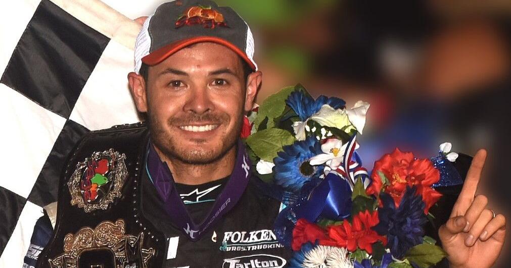 Kyle Larson cashes $21,000 in non-stop Sage Fruit Front Row Challenge ...
