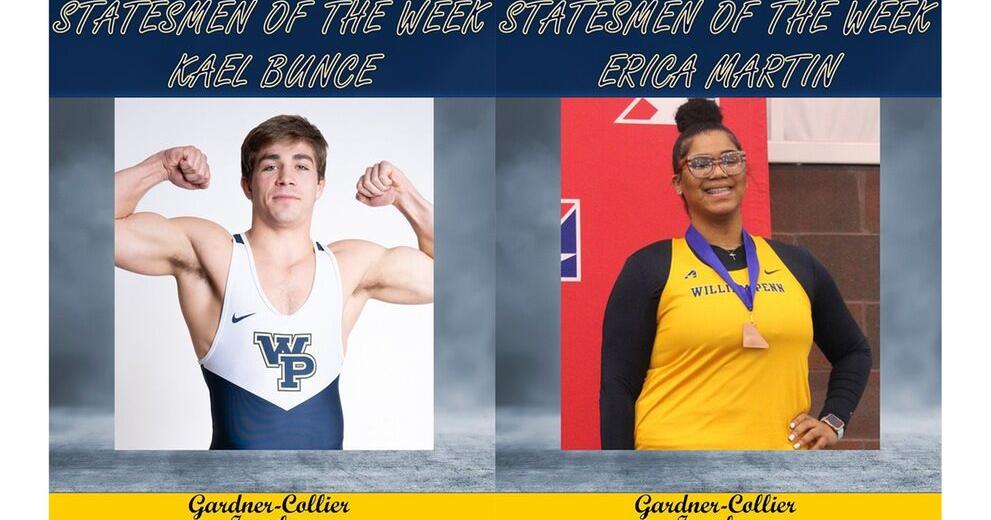 Statesmen of the Week: Kael Bunce and Erica Martin | Sports | oskaloosa.com