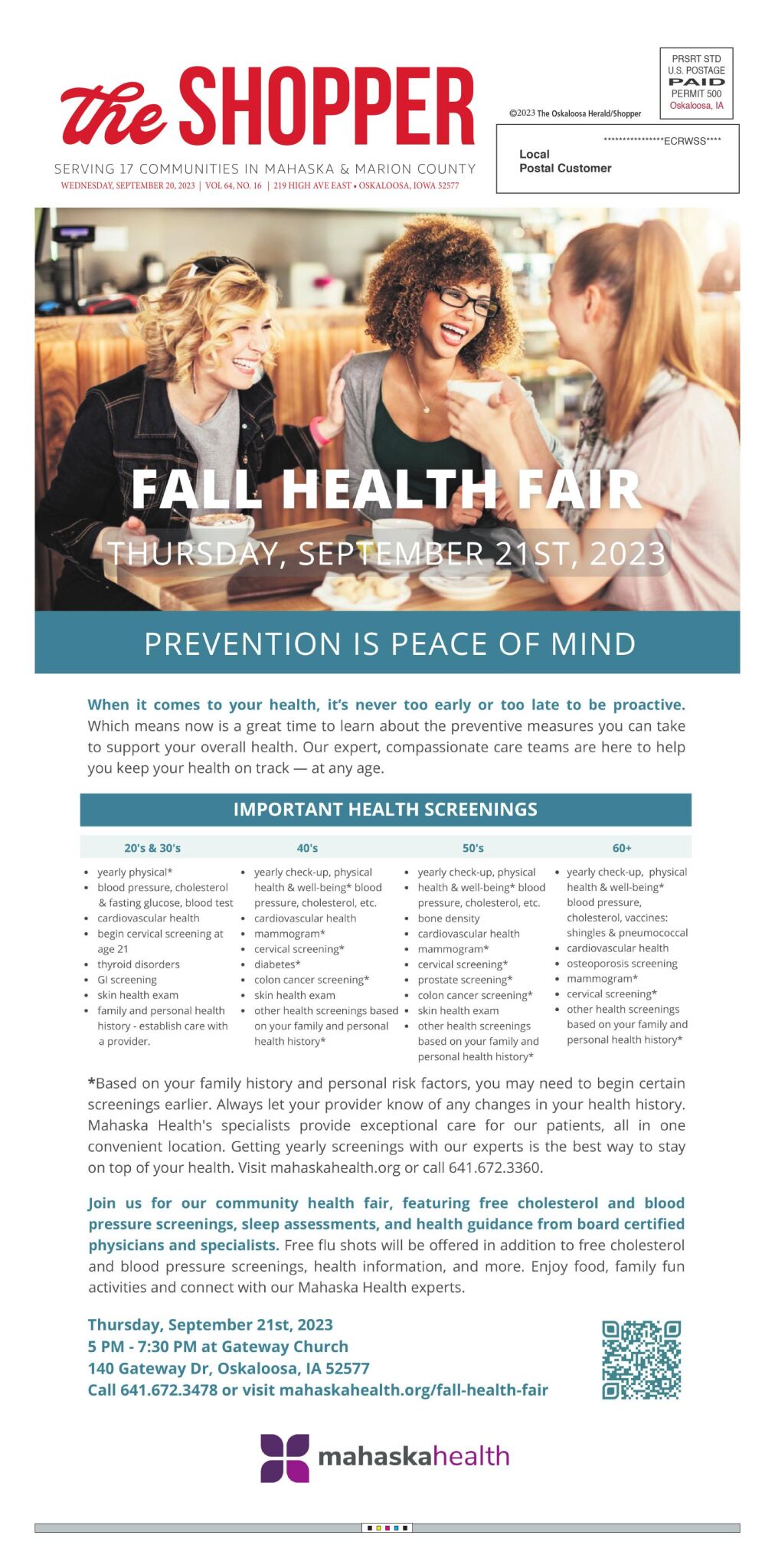 The Shopper 9-20 | Shopper | oskaloosa.com