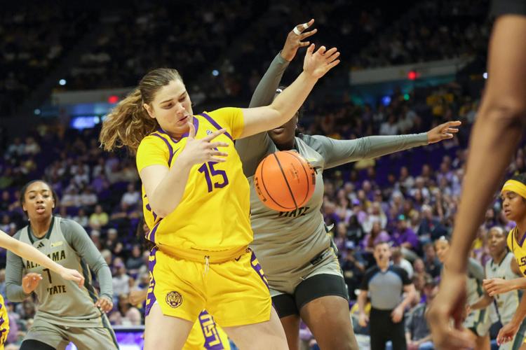 Kate Koval scores 23 as LSU dominates Alabama State 109-41 | National ...