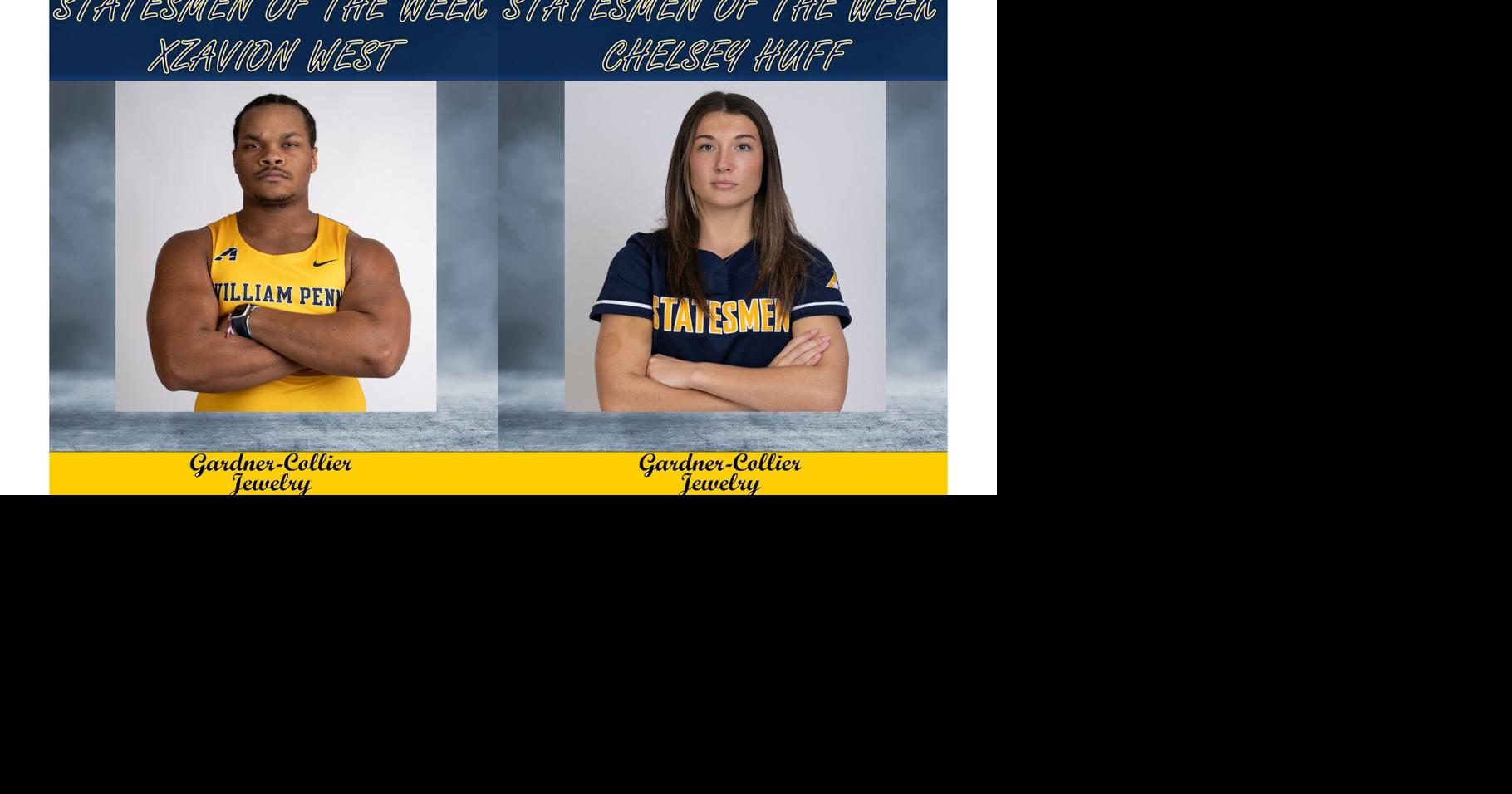 Statesmen of the Week: Xzavion West and Chelsey Huff | Sports ...