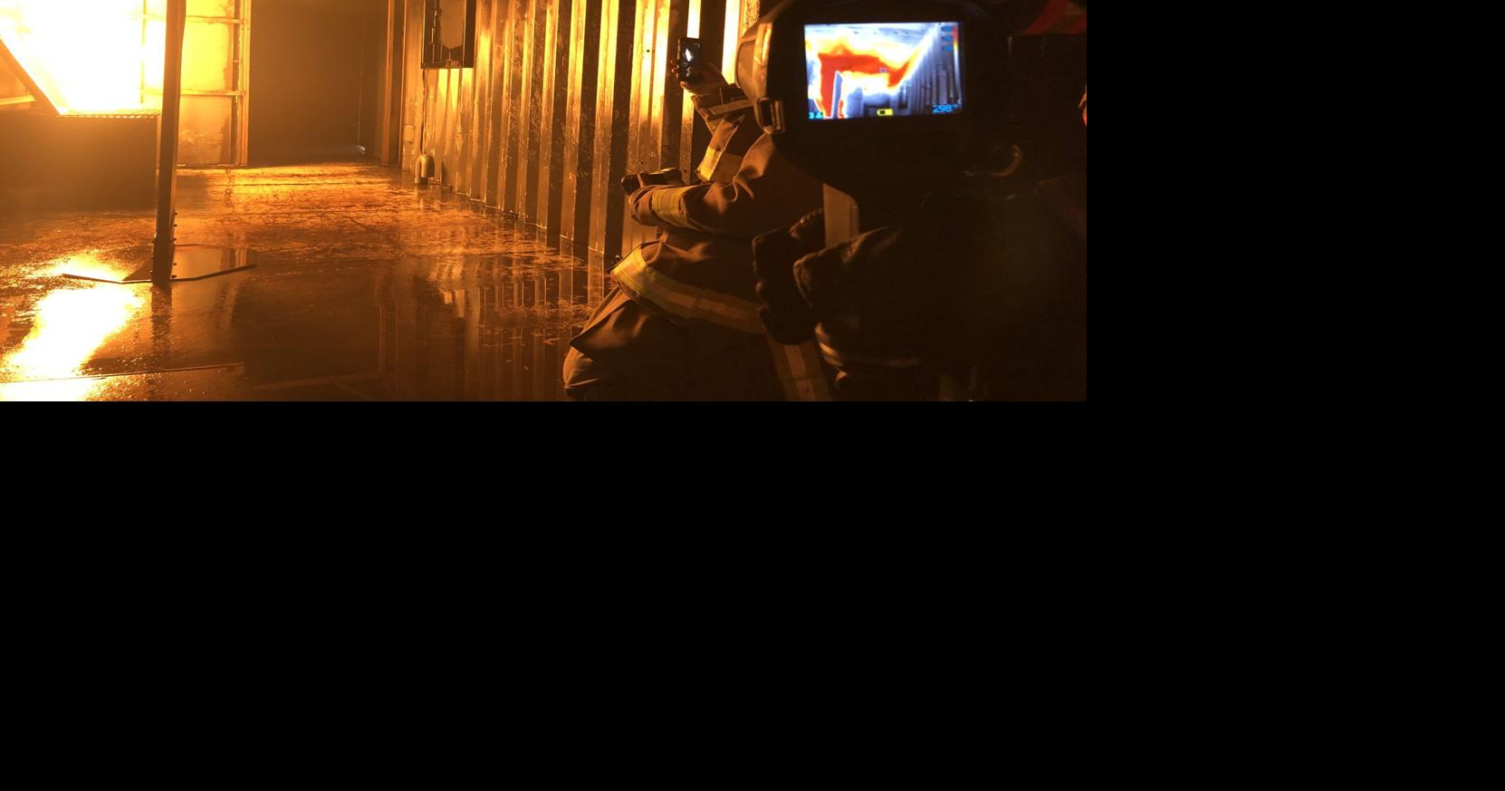 Oskaloosa fire department test out thermal imaging camera models | Iowa ...