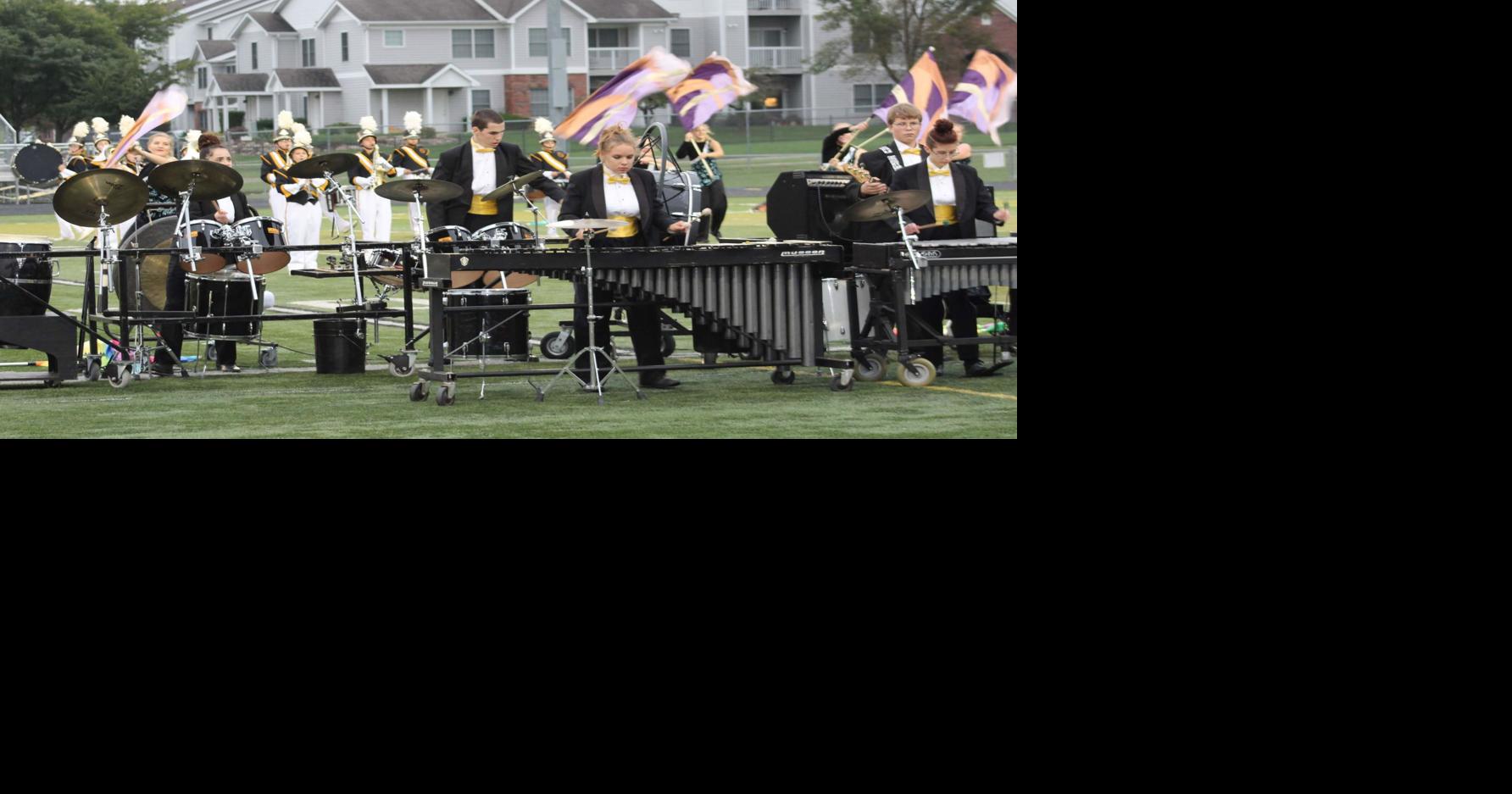 EBF High School marching band placed second at Pella | Local News ...