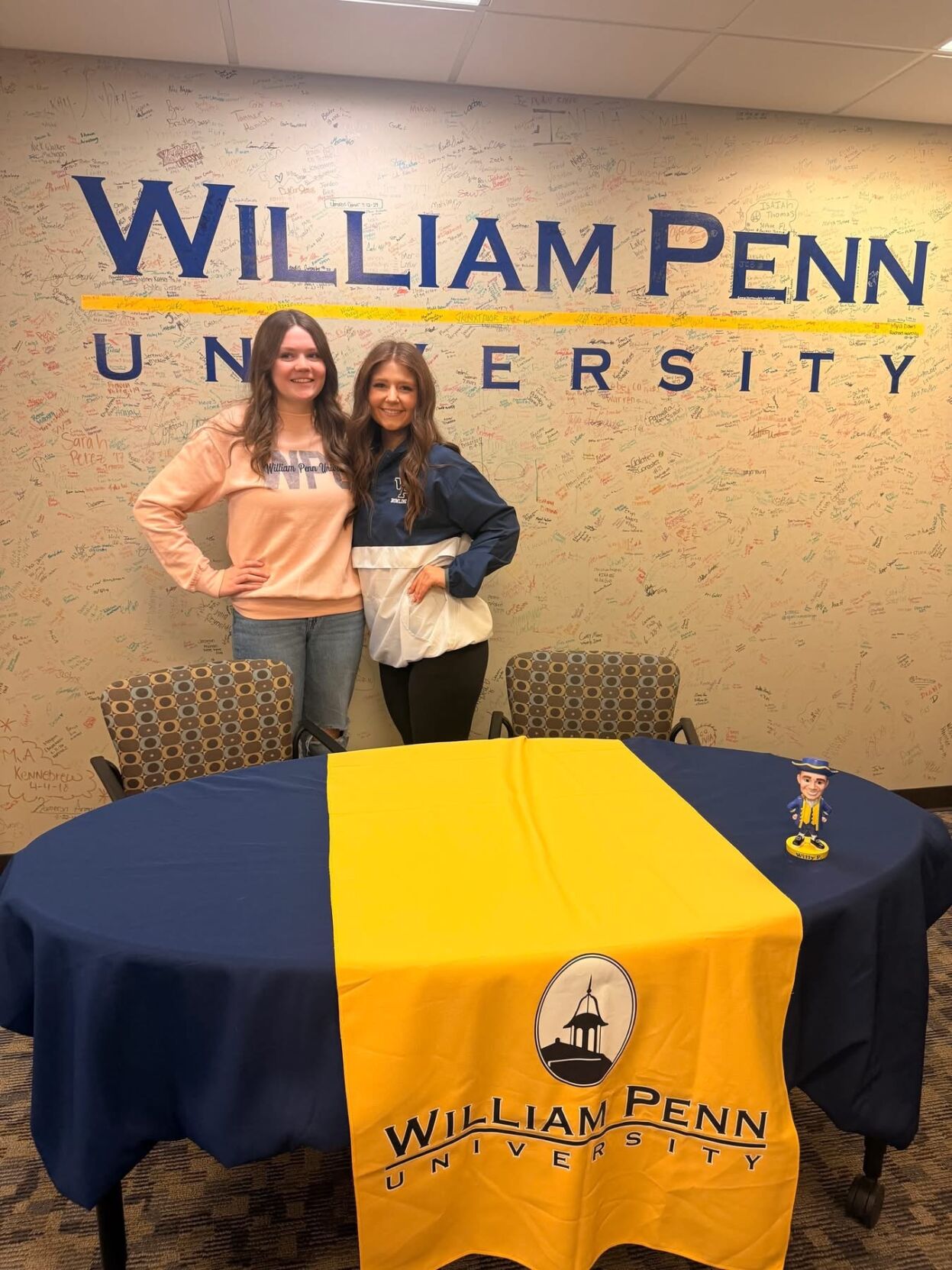 Oskaloosa’s Thompson, Abrahamson sign with William Penn | Sports ...