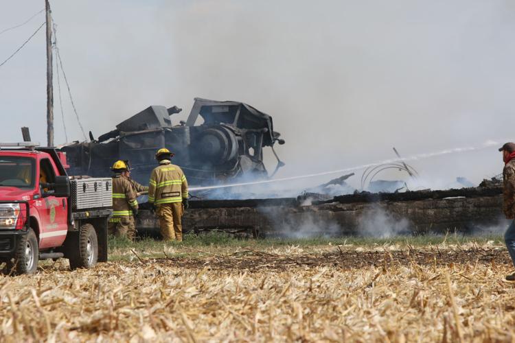 Local fire departments respond to New Sharon fire | Local News ...