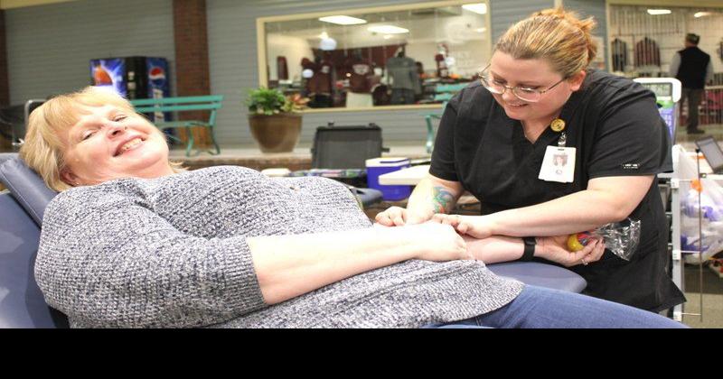 Lori Brainard donated her ninth gallon of blood | Local News ...