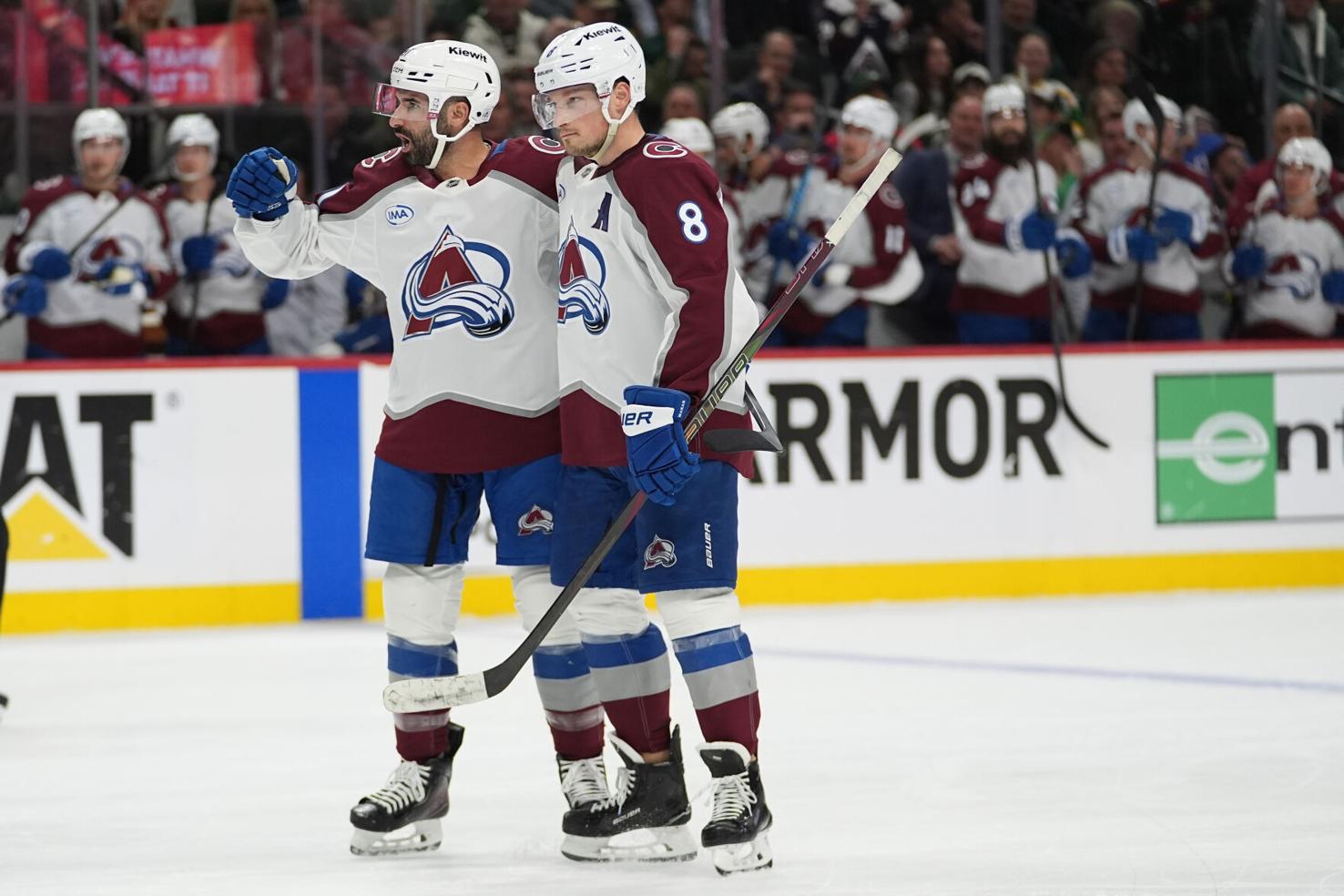 Avs defenseman Cale Makar sidelined for Game 2 of Western Conference ...