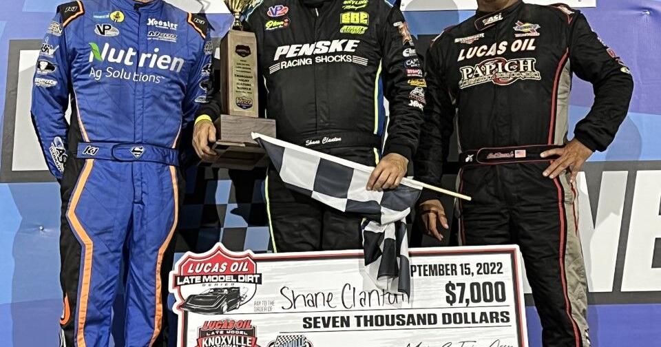 Shane Clanton tops night No. 1 of the Lucas Oil Late Model Knoxville ...