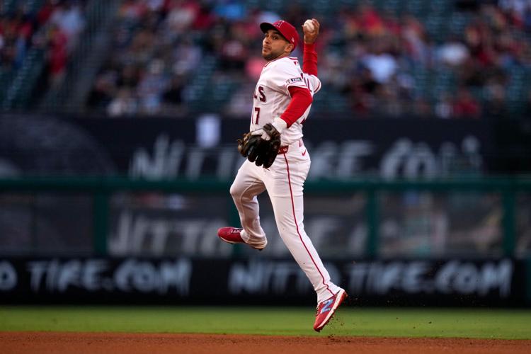 Meckler, Madrigal each have 4 hits in the Angels' 11-4 win over the ...