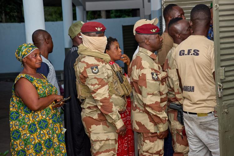 Guinea votes in first election since 2021 coup with junta leader ...