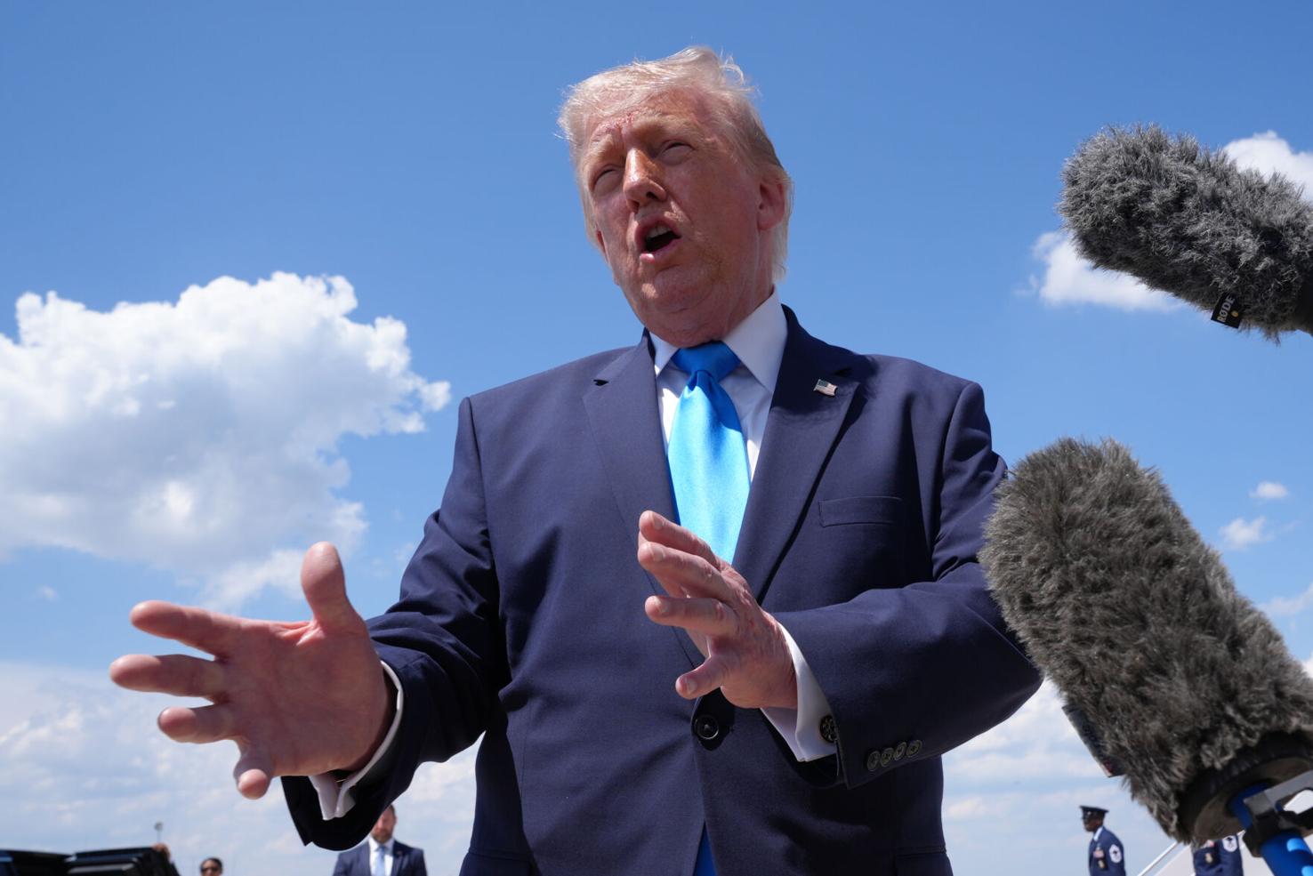Trump has long kept his tax returns secret. He says that might change ...