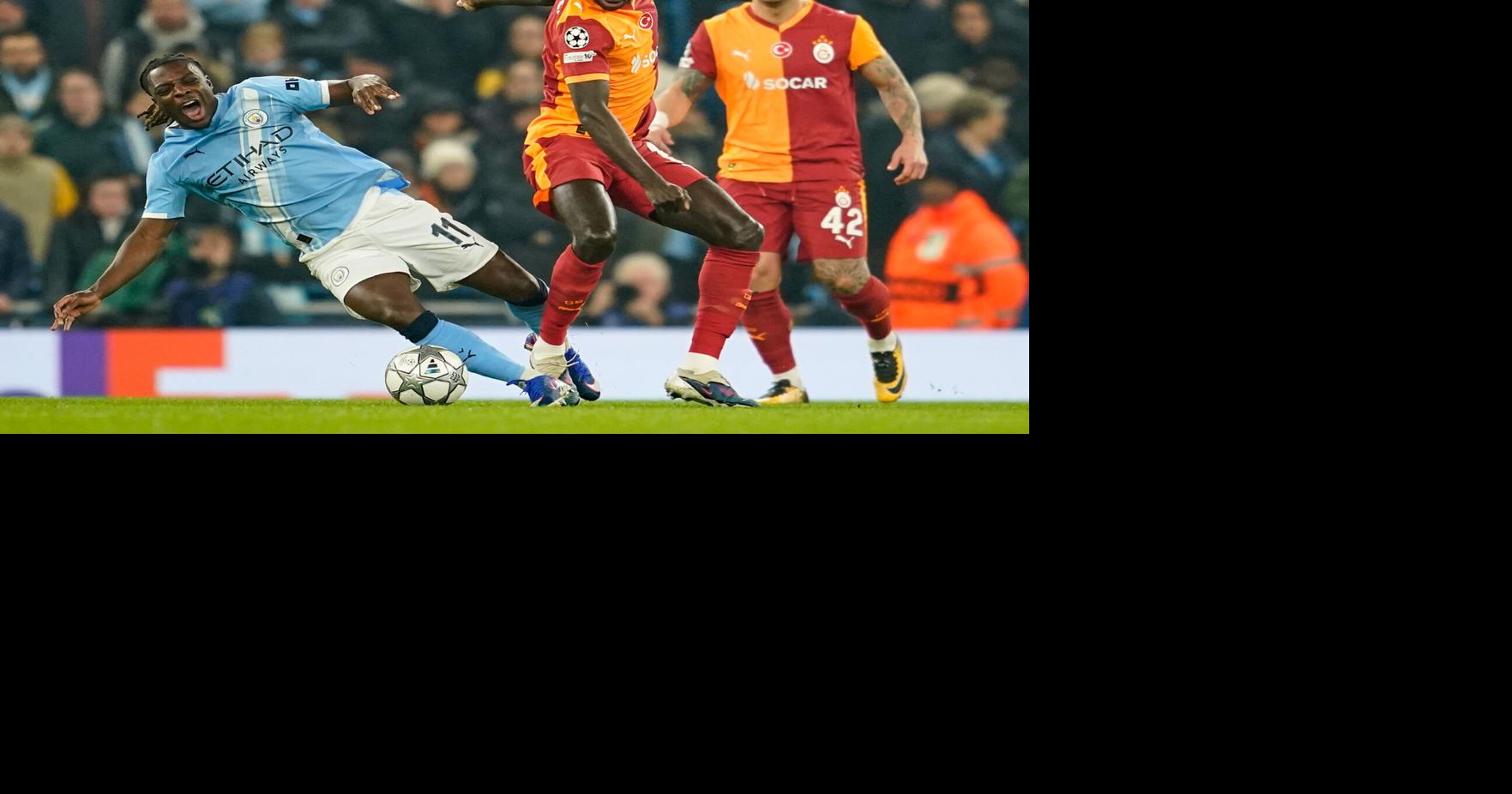 Man City winger Doku injured after 2 first-half assists in Champions ...