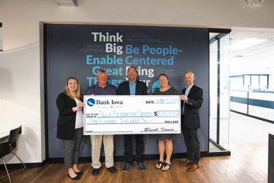 Bank Iowa makes monetary donation toward Pella's indoor rec center ...