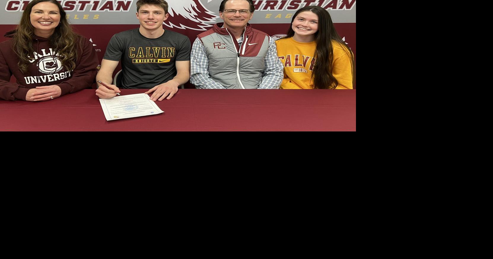 Pella Christian’s Andringa signs with Calvin | Pella | oskaloosa.com