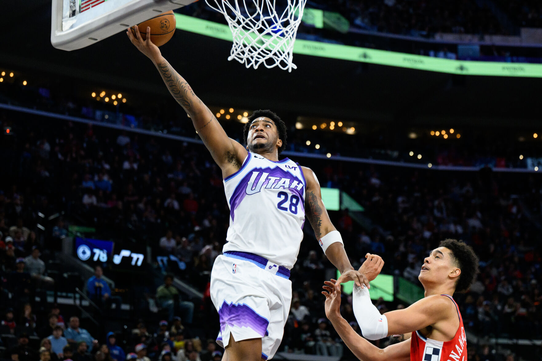 Utah's Sensabaugh scores 21 points in 1st quarter, highest for a bench ...